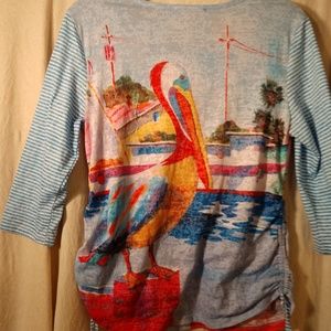 Ellen Negley | Tops | Top Ellen Negley Art Sol Size Medium Petite ...